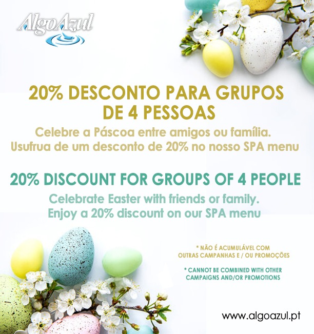 Promotions - Algo Azul Spa Madeira | Spa Funchal | Massage Funchal